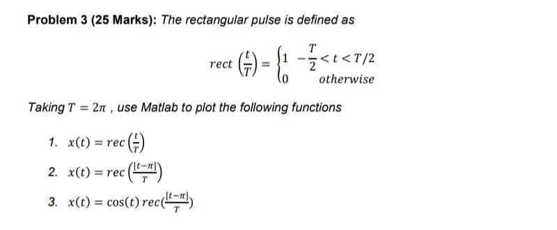 Solved #MATLAB# I'll surely upvote if you do the MATLAB code | Chegg.com