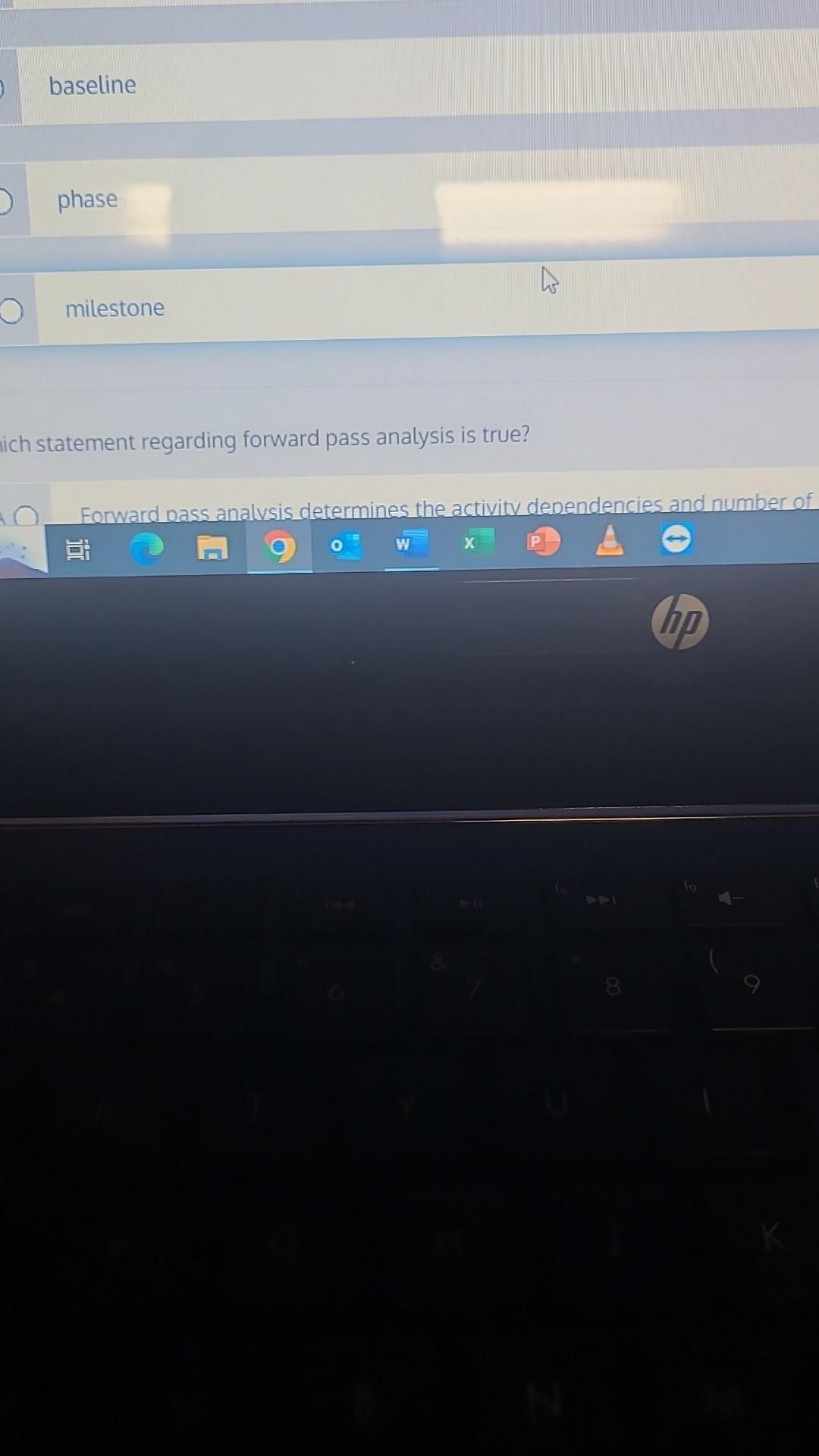 Solved 4 A is a significant point or event in a project and | Chegg.com