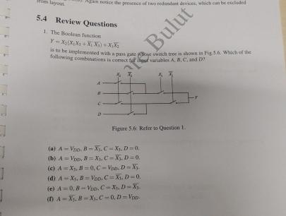 Solved Itum layous.5.4 ﻿Review QuestionsThe troulean | Chegg.com