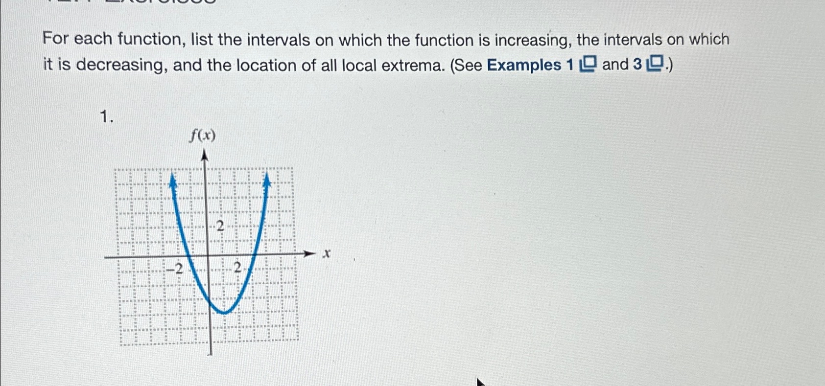 Solved For each function, list the intervals on which the | Chegg.com