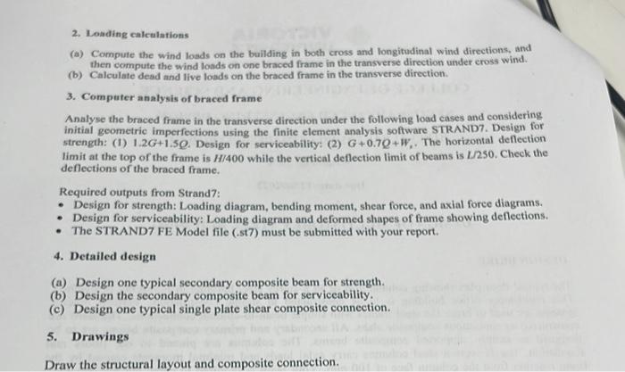 Solved DESIGN BRIEF The typical floor plan showing column | Chegg.com