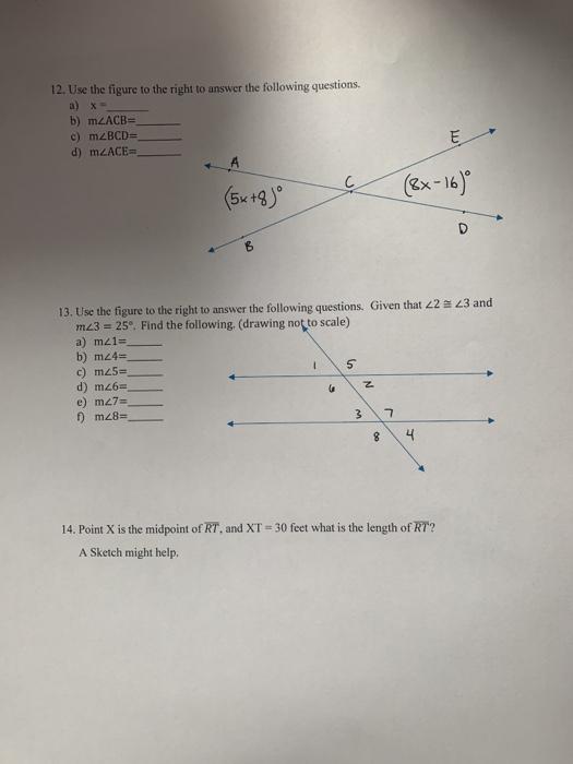 Solved For problems 1-6 Write the word True or False for | Chegg.com