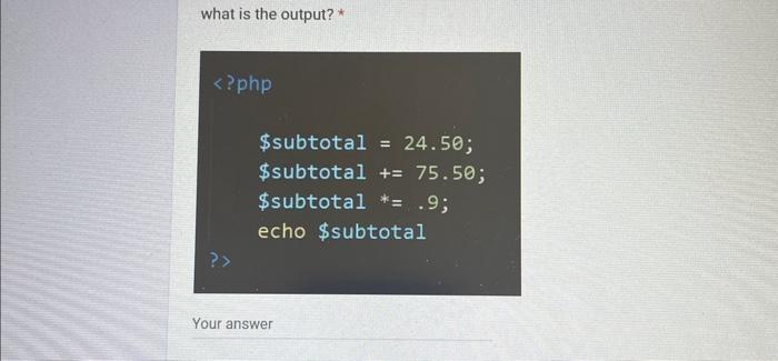 Solved what is the output?