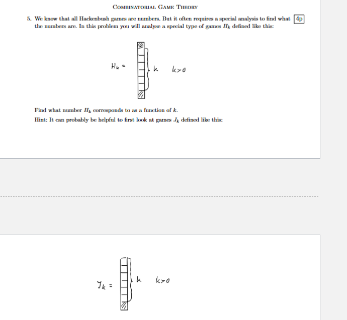 Solved 5. ﻿We know that all Hackenbush games are numbers. | Chegg.com