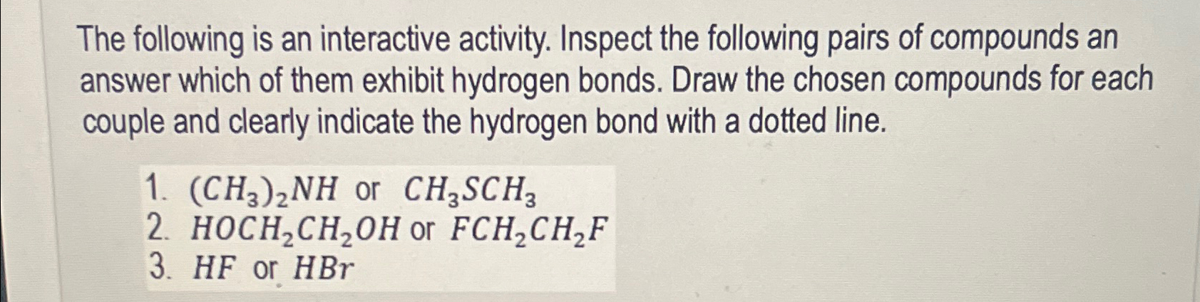 Solved The following is an interactive activity. Inspect the | Chegg.com