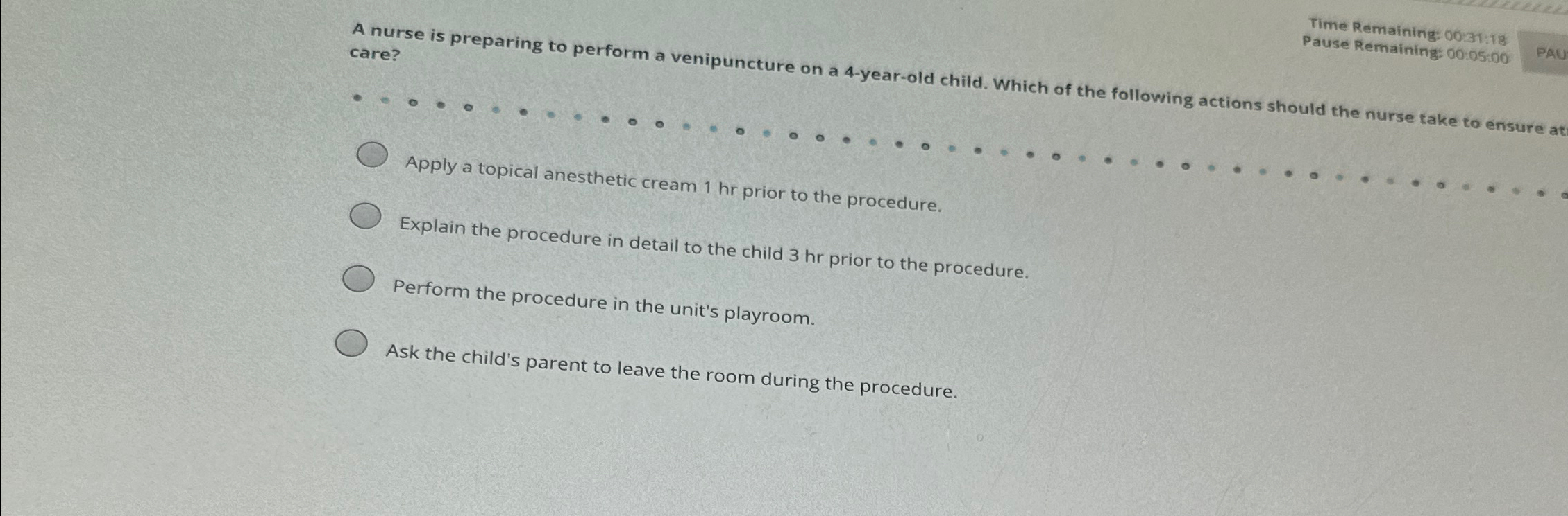 Solved Time Remaining: 00:31:18Pause Remaining: | Chegg.com