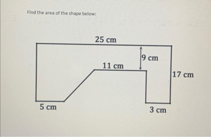 Solved I need help finding the area of this figure. And | Chegg.com