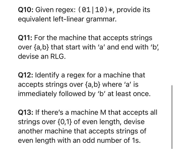 Solved 1. Every regular language can be represented by a | Chegg.com