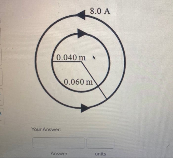 Solved The figure shows two concentric loops of wire, each | Chegg.com