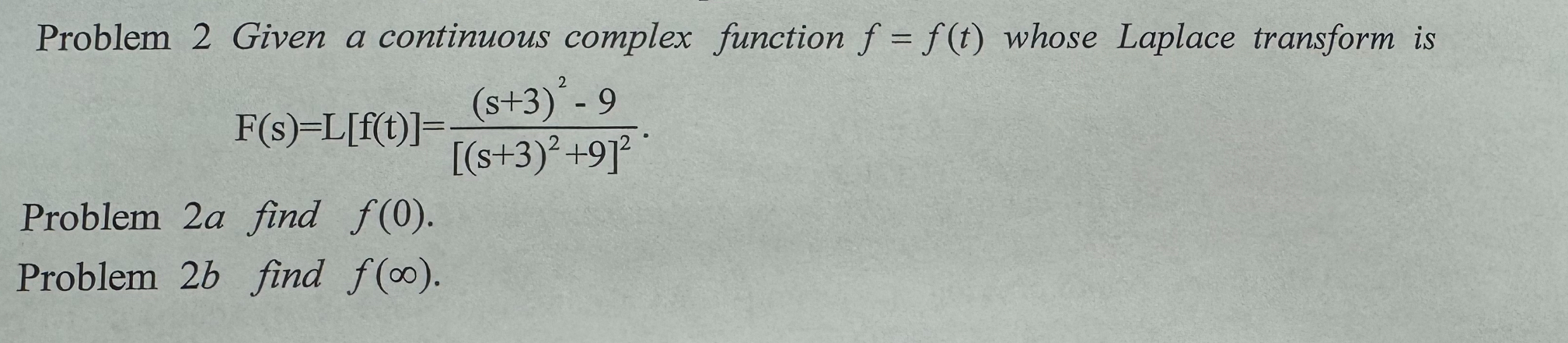 Solved Solve ASAP for thumbs up.Problem 2 ﻿Given a | Chegg.com