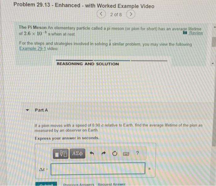Solved Problem 29.13 - Enhanced - with Worked Example Video | Chegg.com
