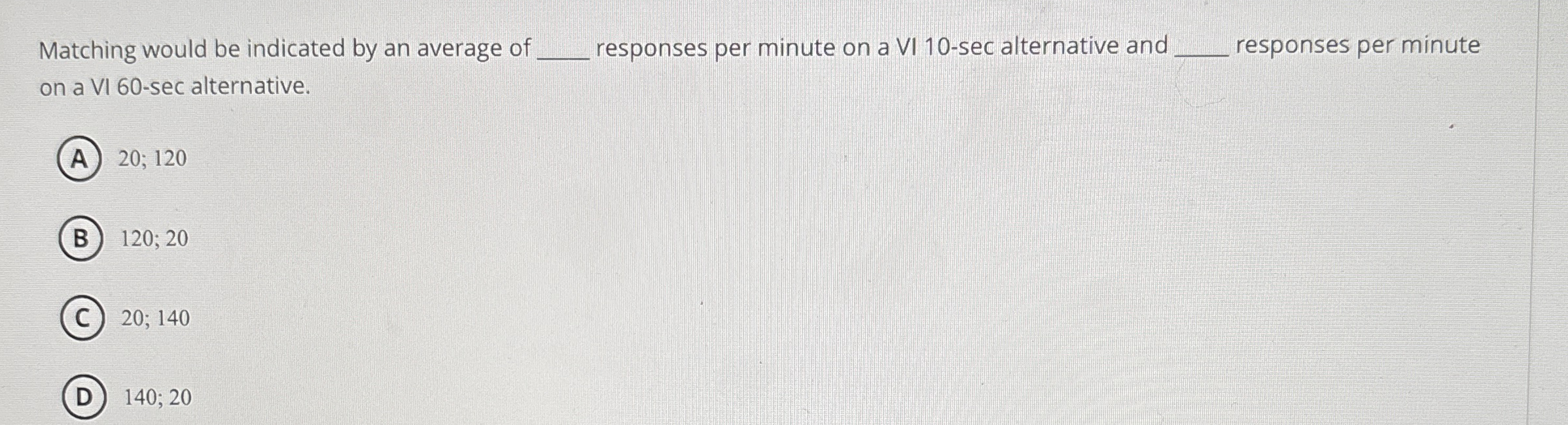 Solved Matching would be indicated by an average of | Chegg.com
