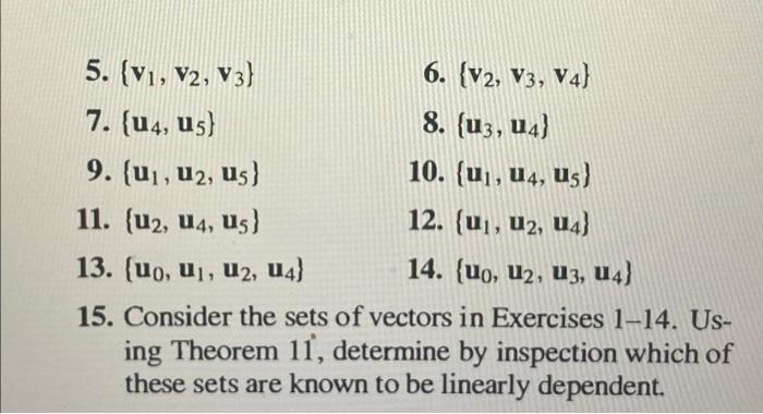 Solved = In Exercises 46–47, let S = {V1, V2, V3}. = , a) | Chegg.com