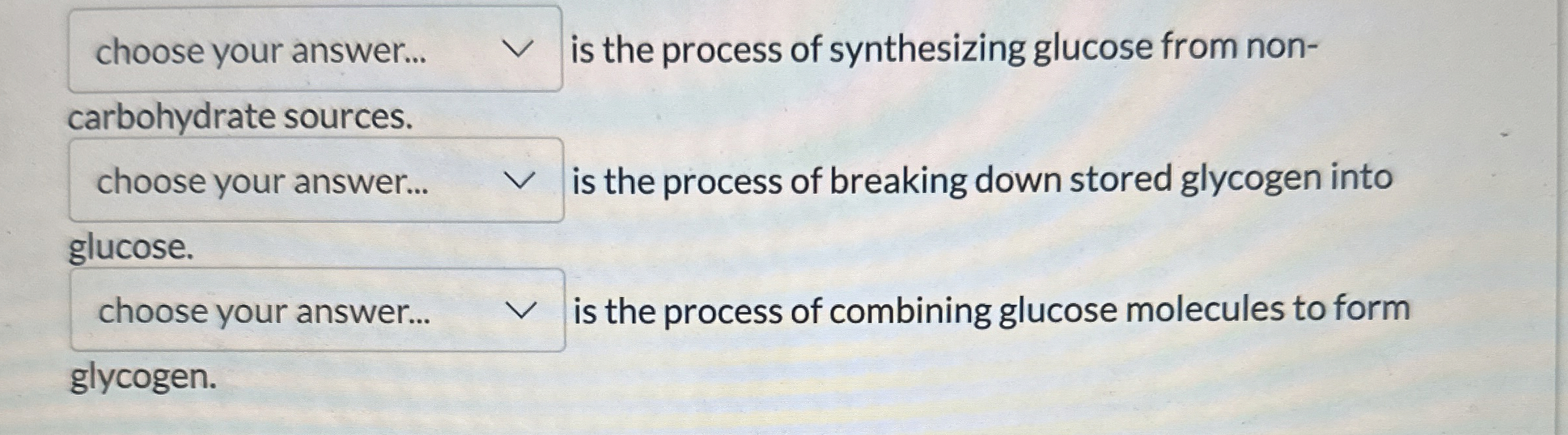Solved choose your answer...is the process of synthesizing | Chegg.com