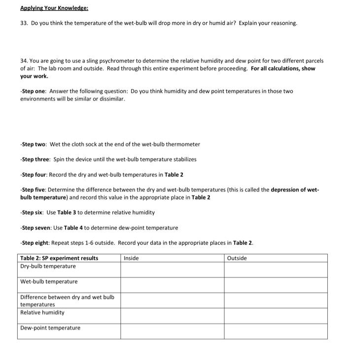 Solved Applying Your Knowledge: 33. Do you think the | Chegg.com