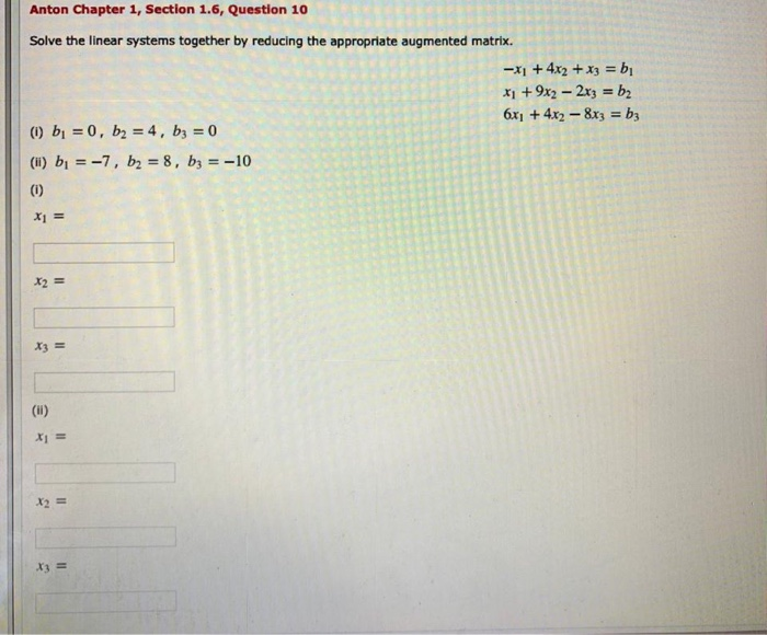 Solved Anton Chapter 1, Section 1.2, Question 25 Determine | Chegg.com