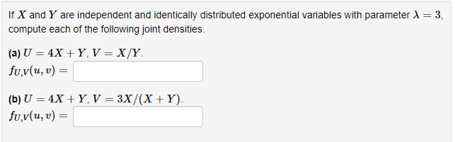 Solved If x ﻿and Y ﻿are independent and identically | Chegg.com