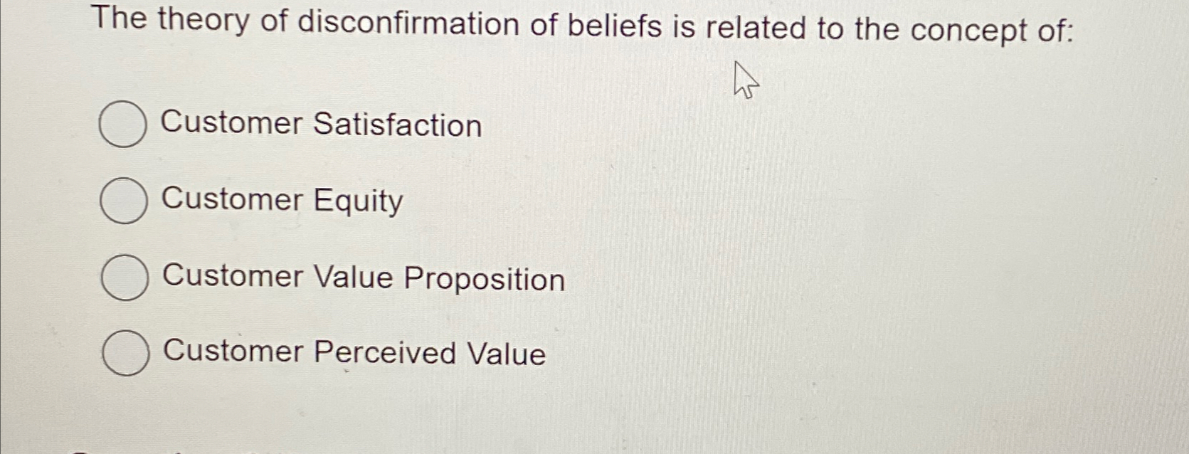 Solved The Theory Of Disconfirmation Of Beliefs Is Related