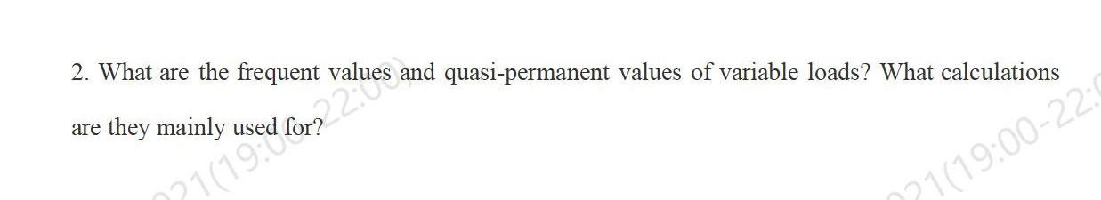 Solved 2. What are the frequent Quesa and quasi-permanent | Chegg.com