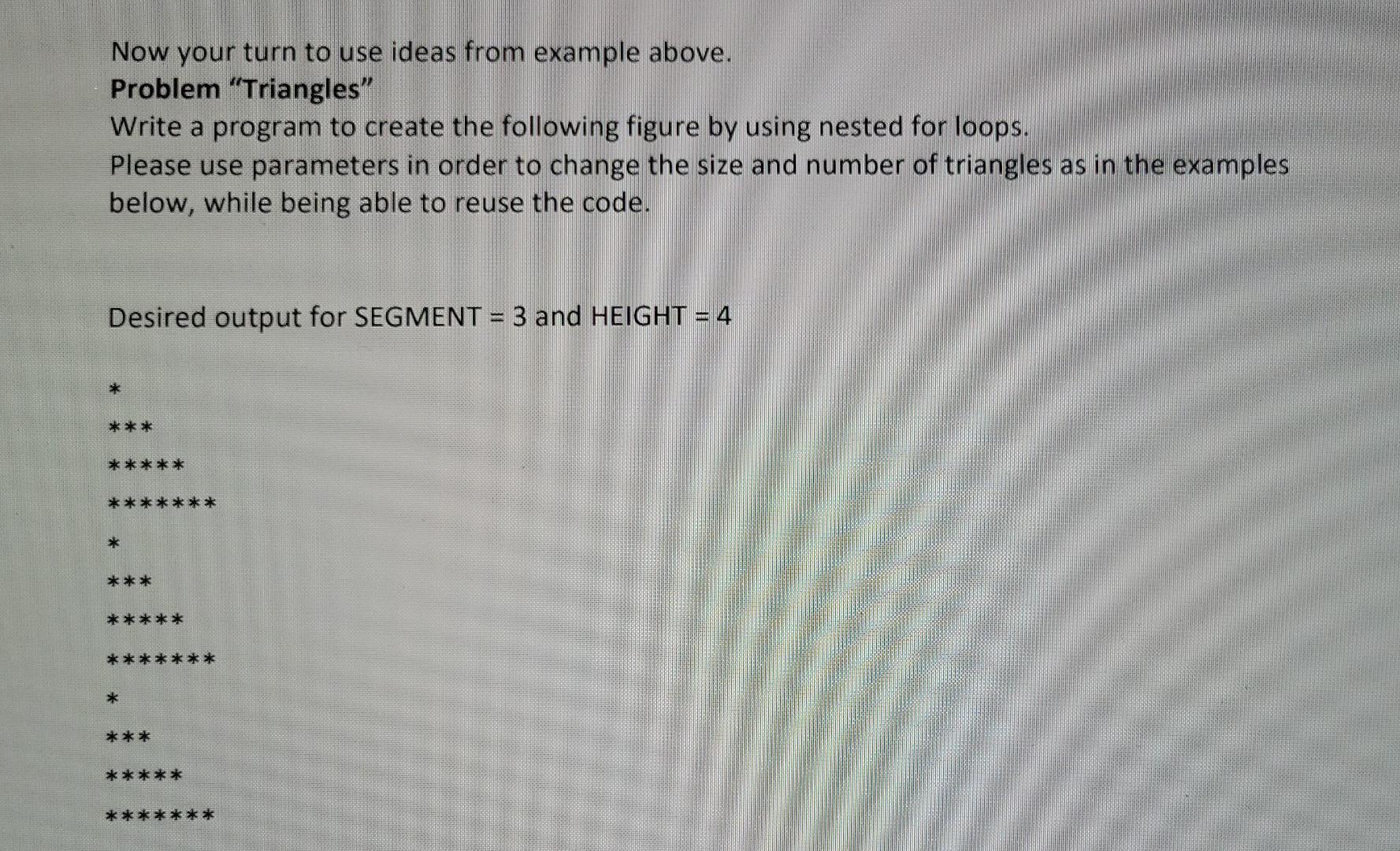 Solved Need some short programs coded in Java using loops | Chegg.com