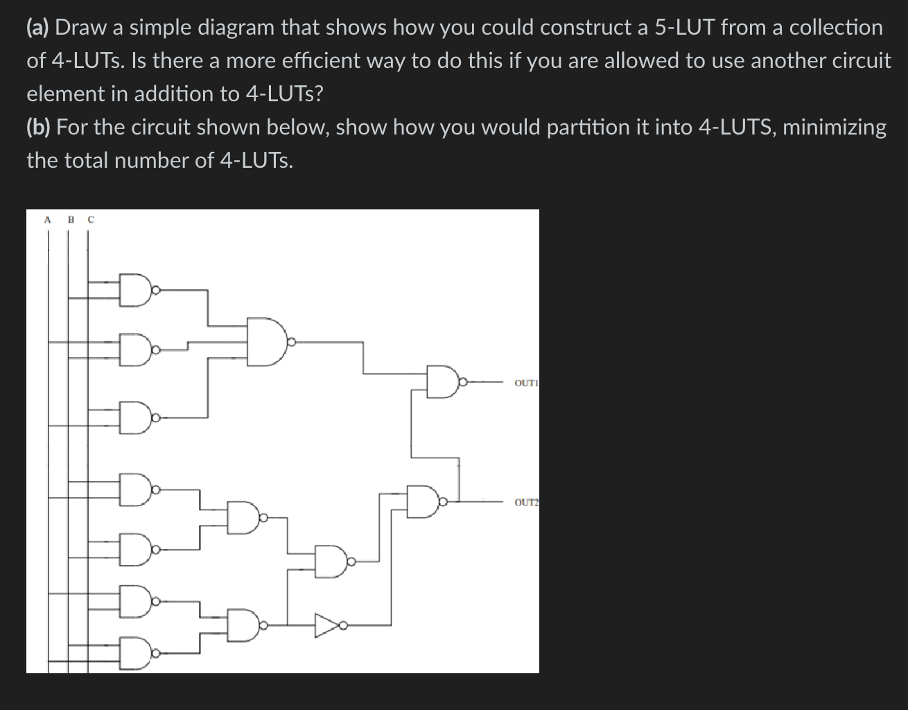 Solved (a) ﻿Draw a simple diagram that shows how you could | Chegg.com