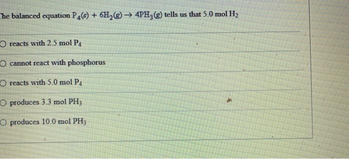 Solved The balanced equation 2Cu(s) + O2(g) → 2CuO(s) tells | Chegg.com