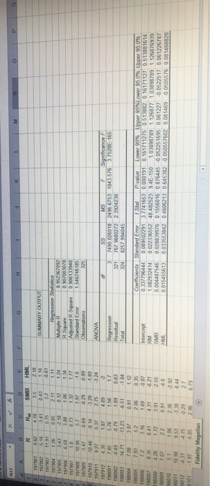 Problem 3 (A Real Data Application). Recall in the | Chegg.com