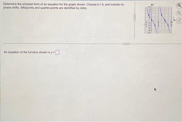 Solved Determine The Simplest Form Of An Equation For The