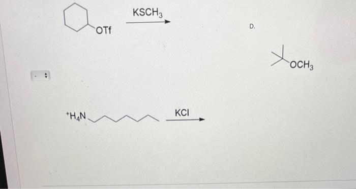 Solved Match the following substitution reactions to their | Chegg.com