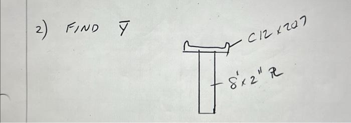 2) FIND yˉ | Chegg.com