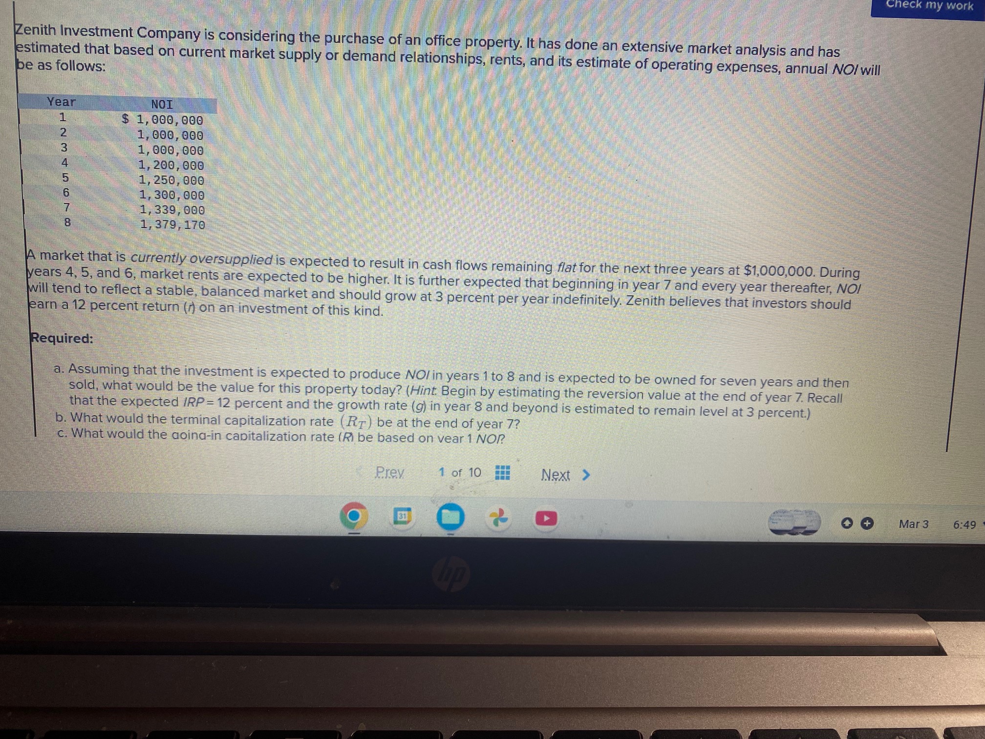 Solved Please answer the question correctly: Zenith | Chegg.com