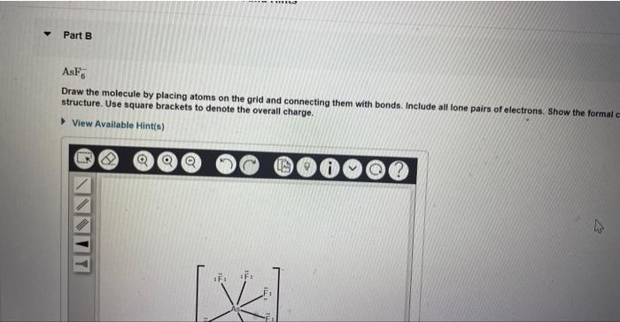 Part A ClF3 Draw the molecule by placing atoms on the | Chegg.com