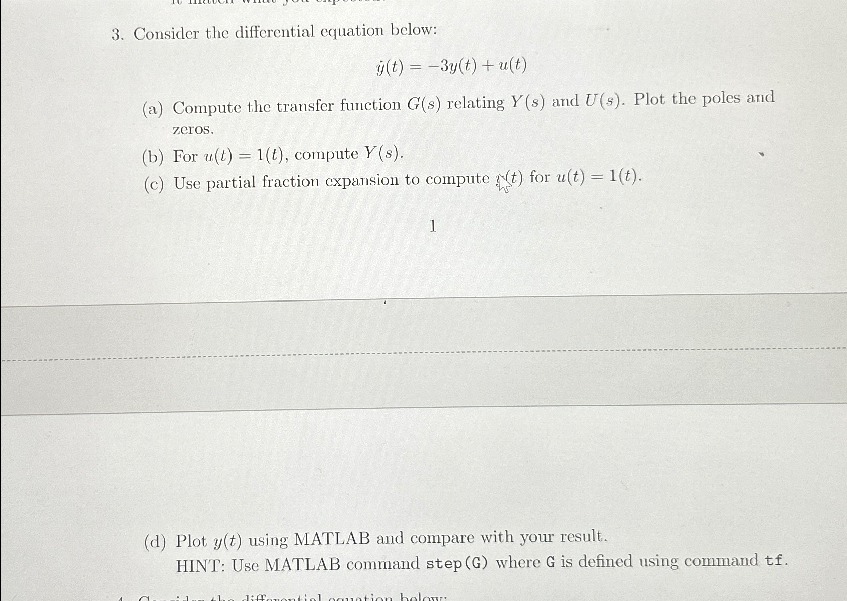 Solved Consider the differential equation | Chegg.com