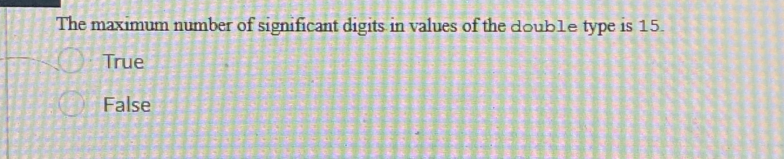 Solved The maximum number of significant digits in values of | Chegg.com