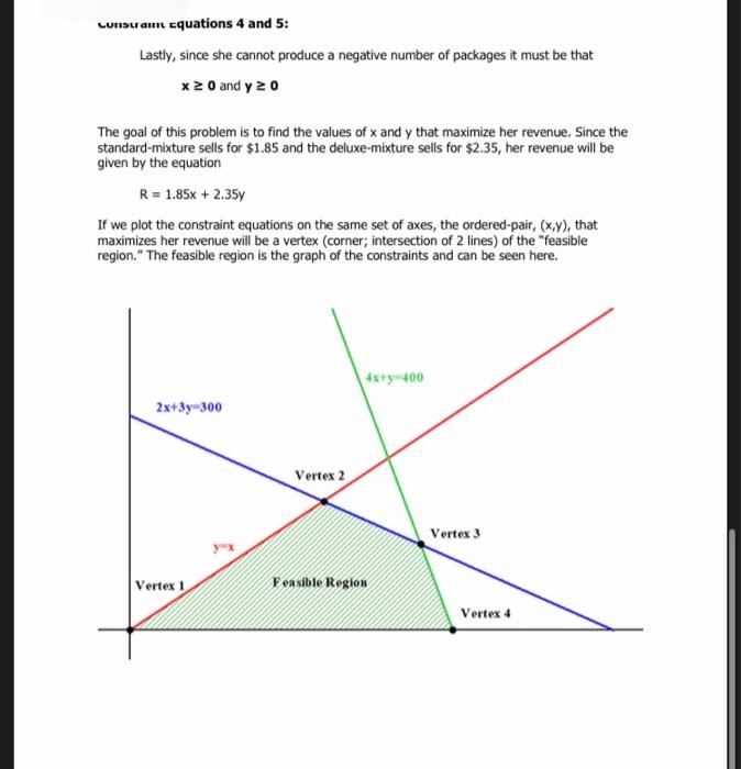 Solved Part 1: Linear Programming Problem 1 A confectioner | Chegg.com
