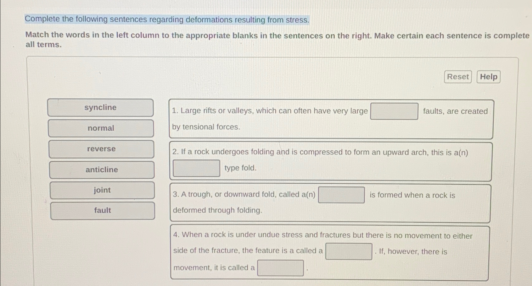 Solved Complete the following sentences regarding | Chegg.com