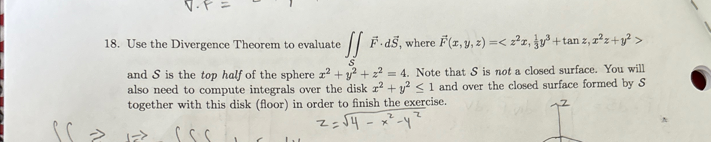 Solved Use the Divergence Theorem to evaluate | Chegg.com