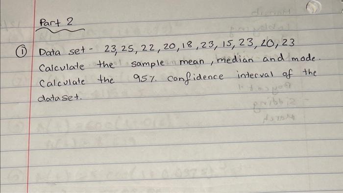 Solved Data set - 23,25,22,20,18,23,15,23,20,23 Calculate | Chegg.com