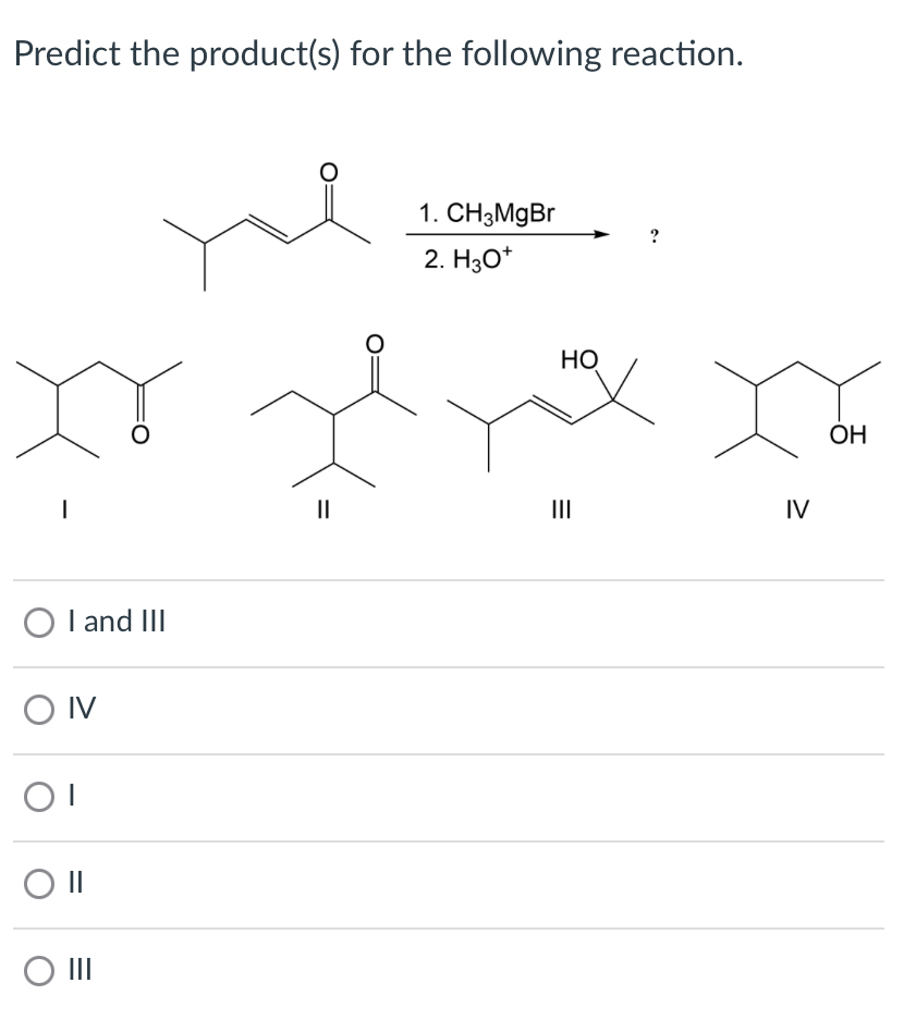 Solved Predict the product(s) ﻿for the following | Chegg.com