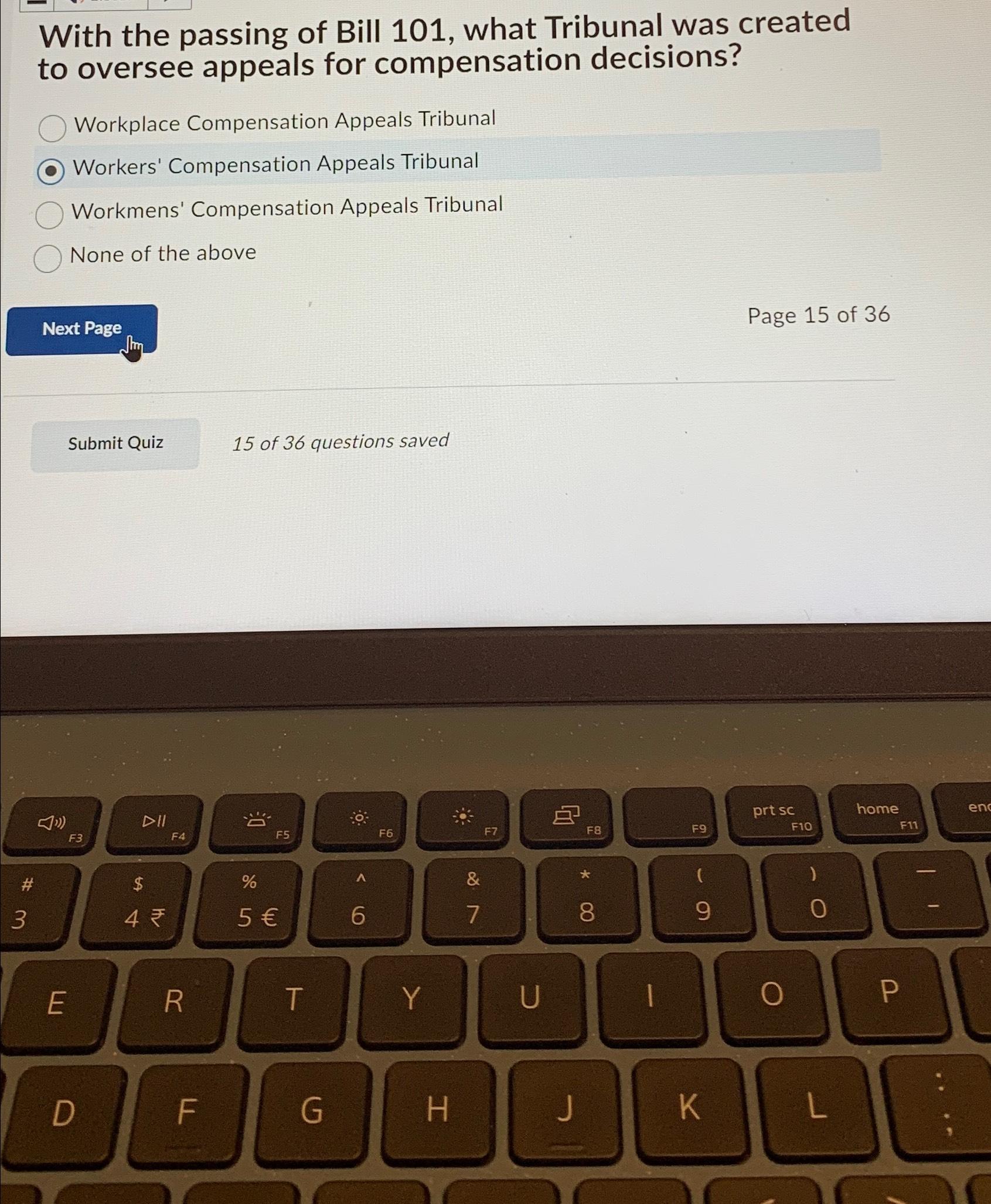 Solved With the passing of Bill 101, ﻿what Tribunal was | Chegg.com