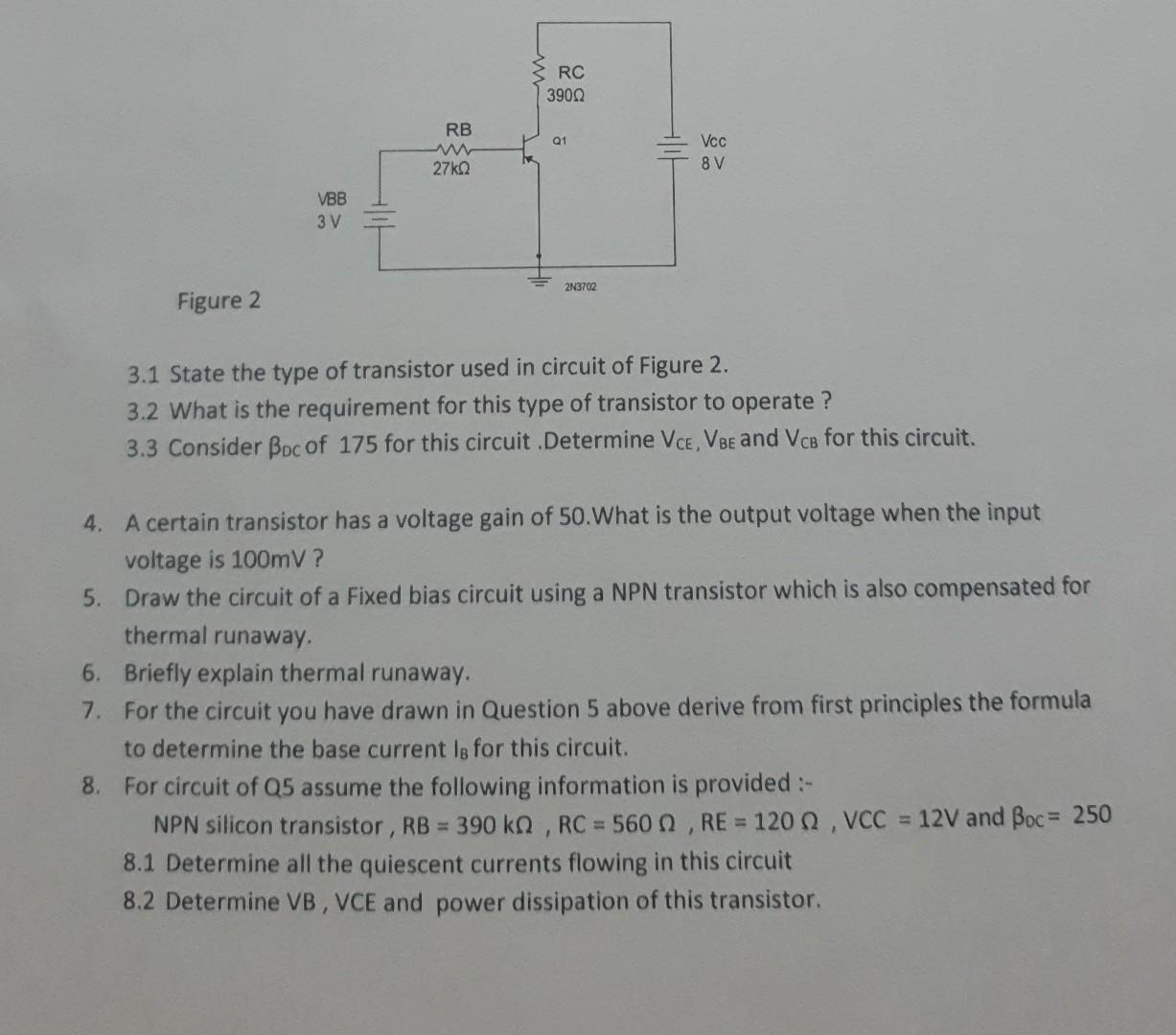 Solved 9. Draw the circuit of a Voltage divider bias circuit | Chegg.com
