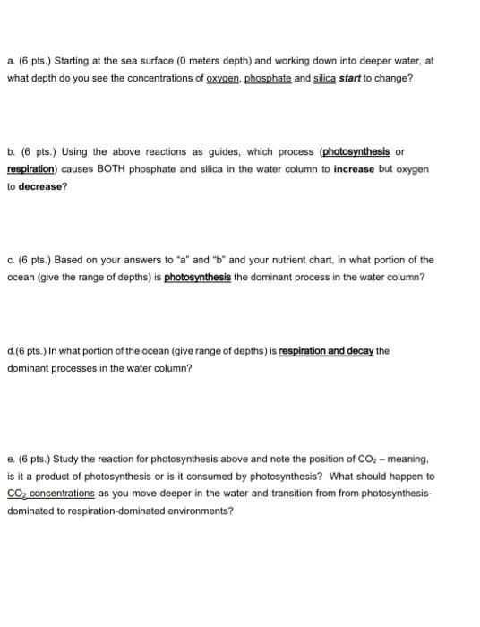 Solved 49 Table 1. Measurements of dissolved gases and | Chegg.com