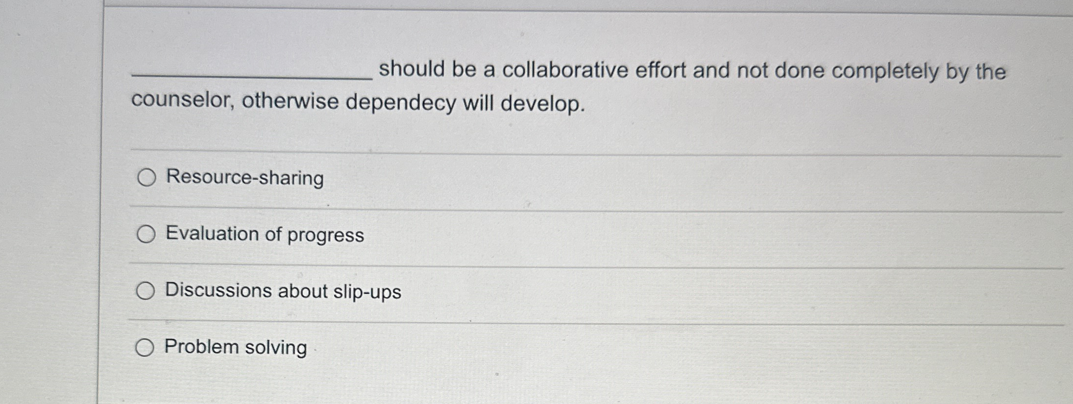 Solved should be a collaborative effort and not done | Chegg.com