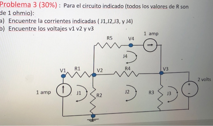 Solved calculate current of j1 j2 j3 j4find voltages v1 v2 | Chegg.com