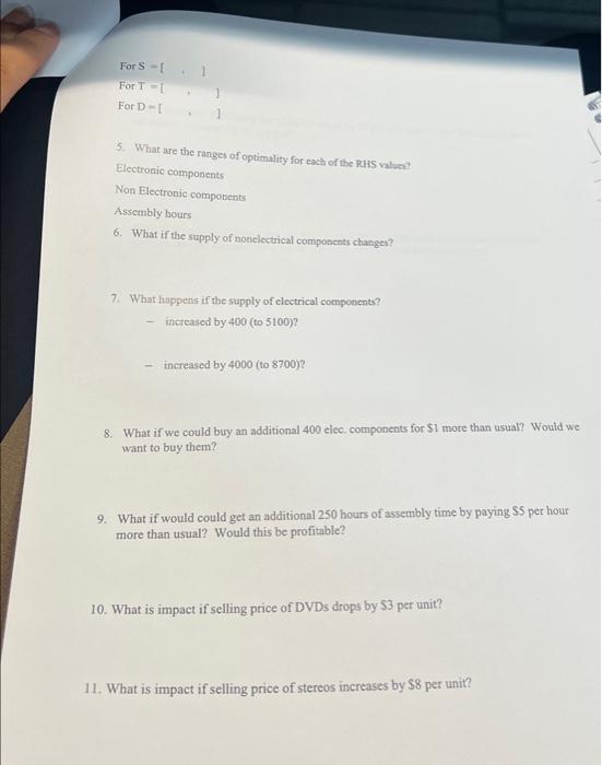 Solved 1. What are the basic/non basic variables and what | Chegg.com