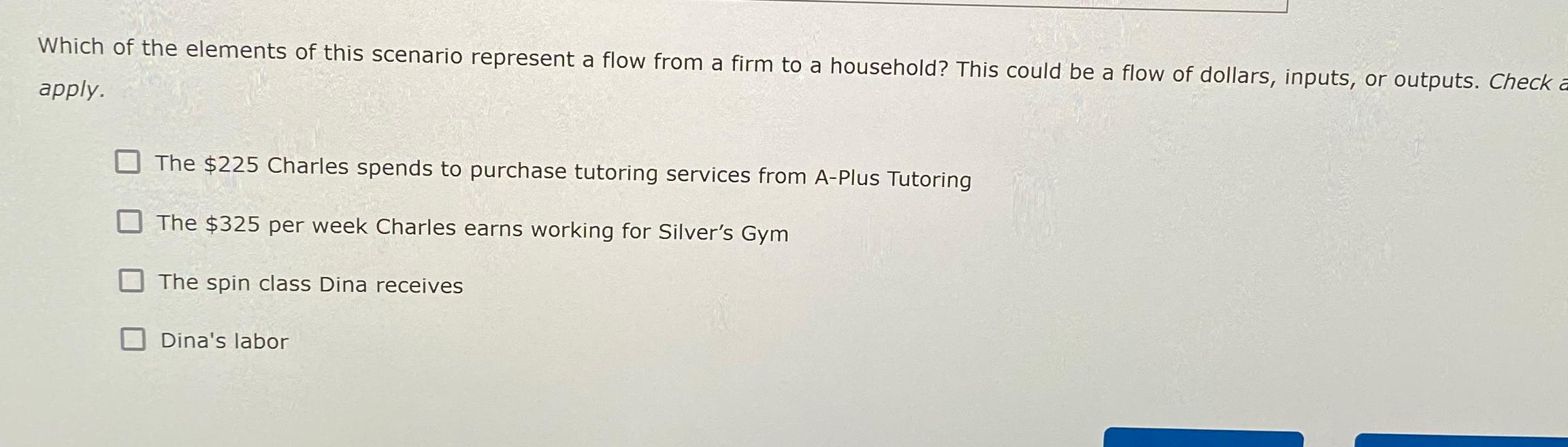 Solved Which of the elements of this scenario represent a | Chegg.com