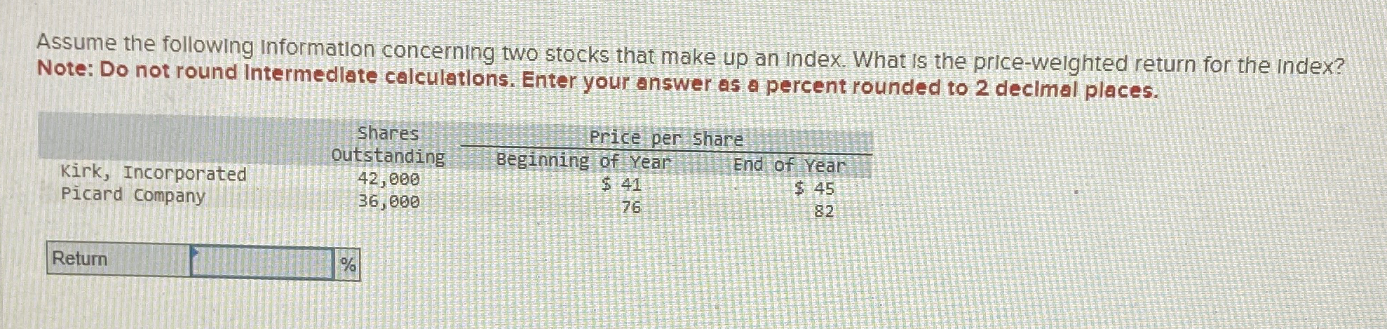 Assume the following information concerning two | Chegg.com