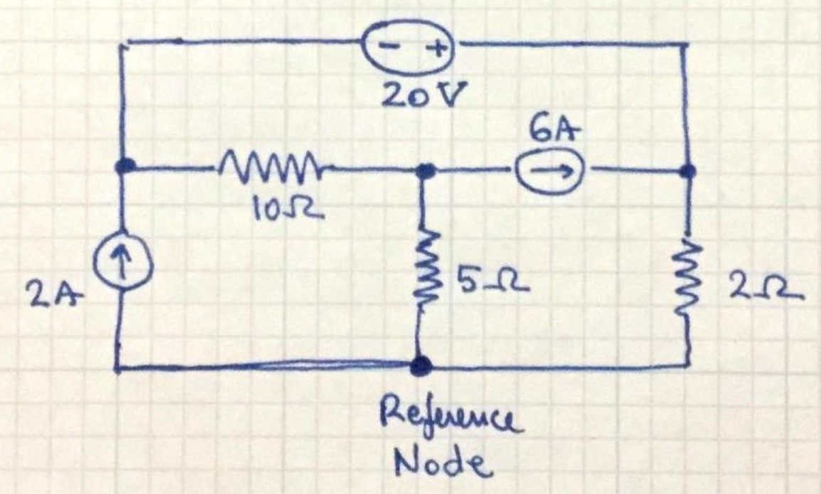 Solved Find the current in the 5 ﻿Ohm resistor in the third | Chegg.com