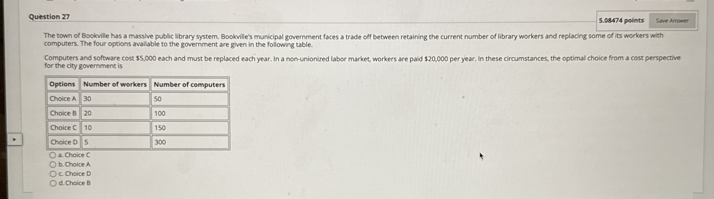 Solved Question 275.08474 ﻿points computers. The four | Chegg.com
