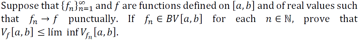Solved Suppose that {fn}n=1∞ ﻿and f ﻿are functions defined | Chegg.com